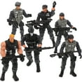 6 Pcs Soldier Model Accessory Models Realistic Army Ranger Mini ...