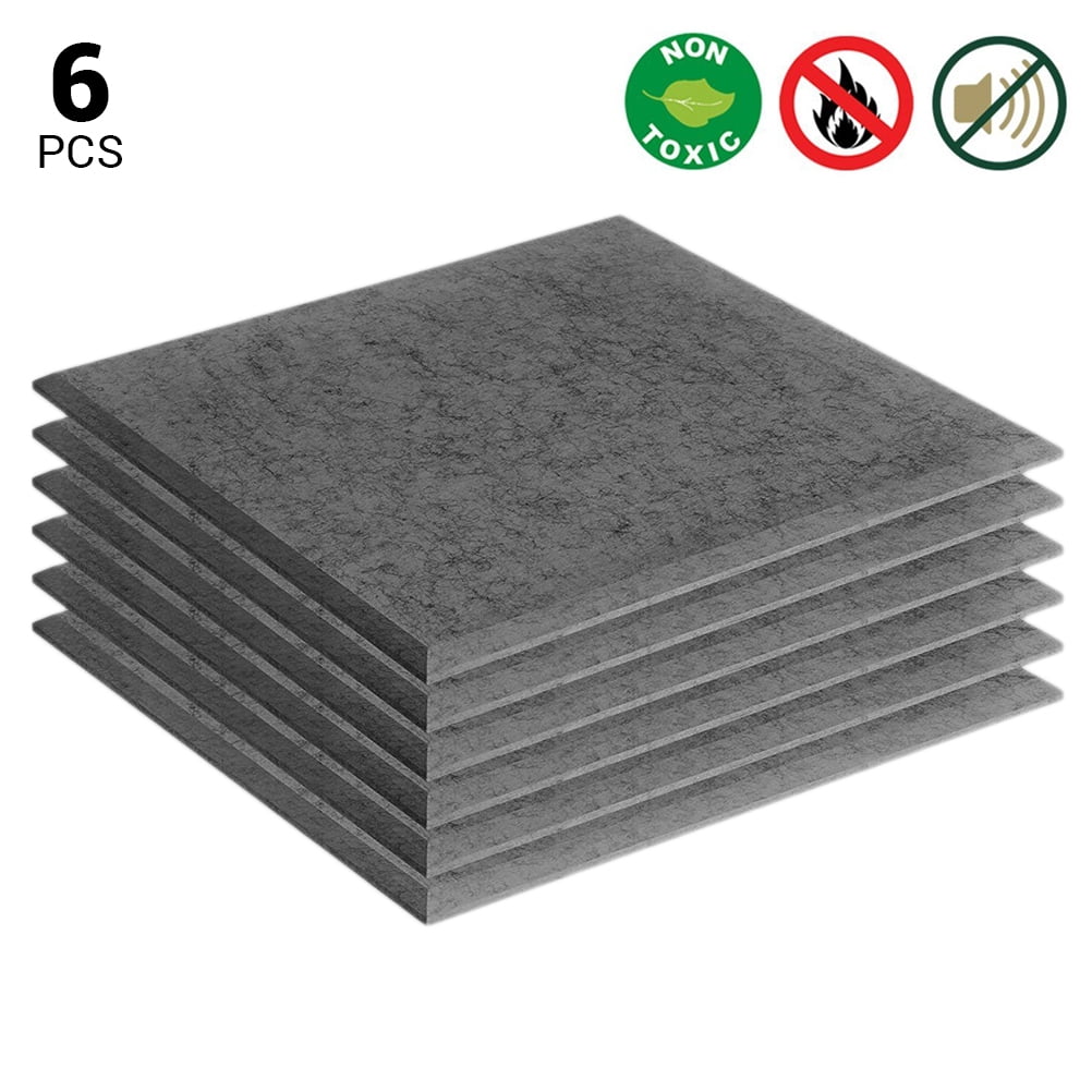 6 Pcs Sound Absorbing Panels Sound Proof Sound Deadening Acoustic ...