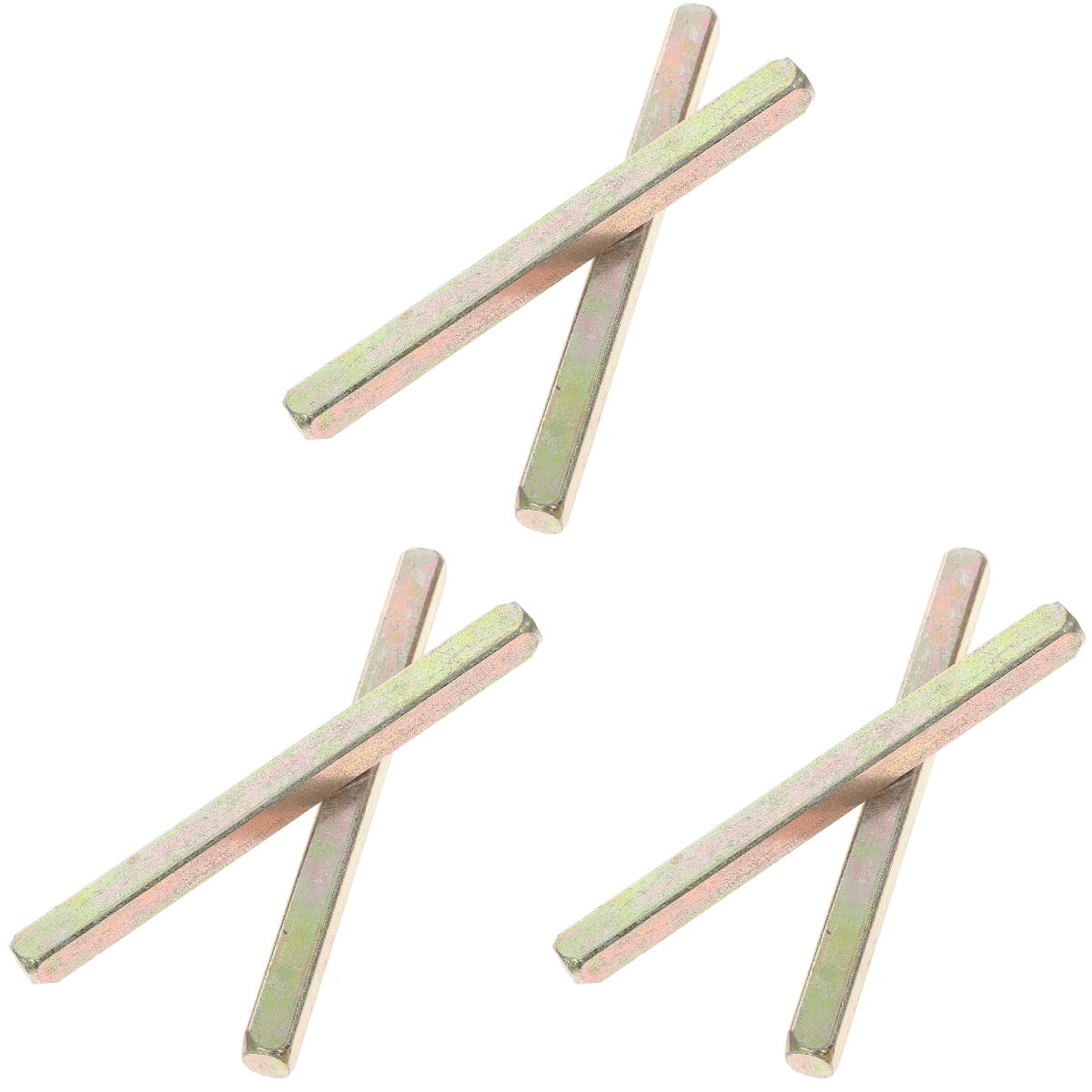 6 Pcs Spare Hinge Replacement Spindle Door Knob Handle Lock Parts Bar ...