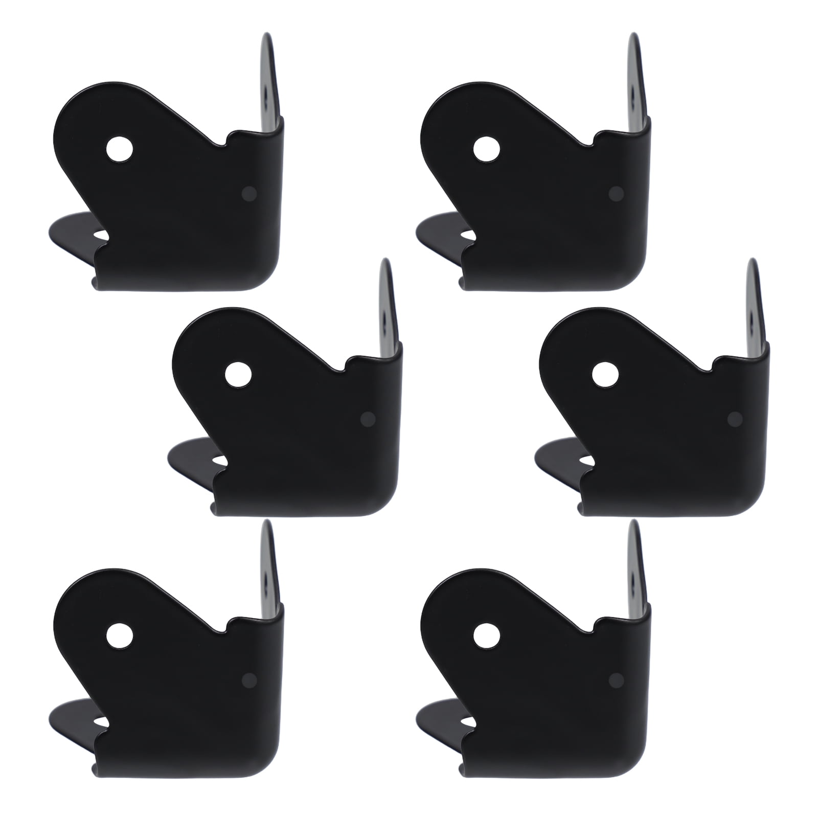 6 Pcs Speaker Wrap Angle Shipping Box Corner Guards Black Protectors ...