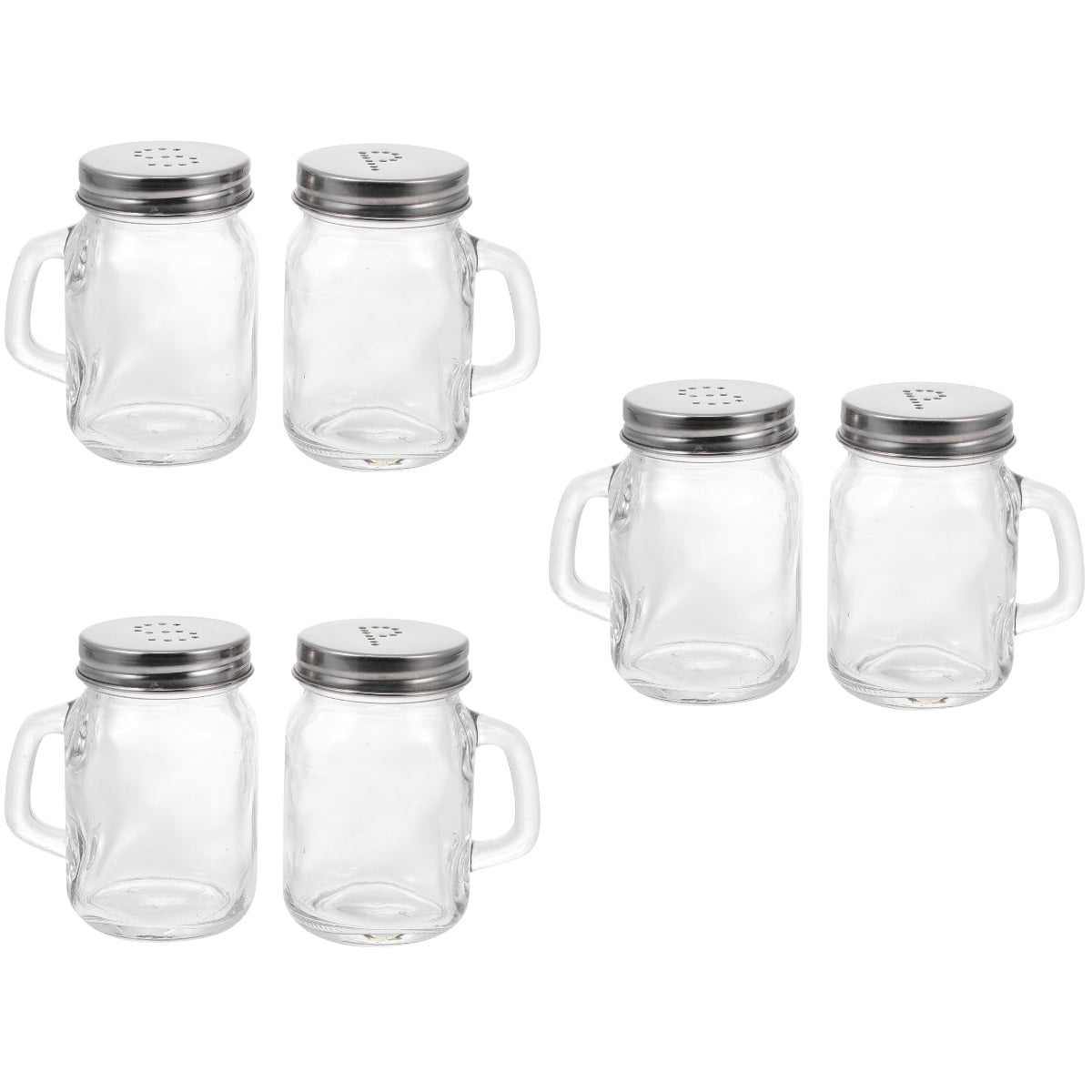 CIMAXIC Bbq Salt and Pepper Shakers, Assorted Color, Spice Bottles for ...