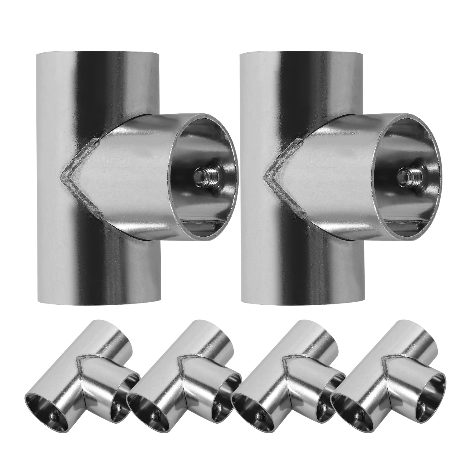 6 Pcs Stainless Steel Fittings to Clamp Fastener Fasteners Clamps ...