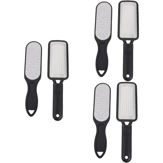 6 Pcs Stainless Steel Foot File Metal Foot File Nursing Pedicure Tools ...