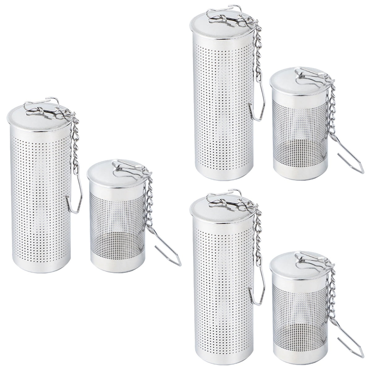 6 Pcs Stainless Steel Tea Filter Metal Tea Infusers Tea Bag Filter ...
