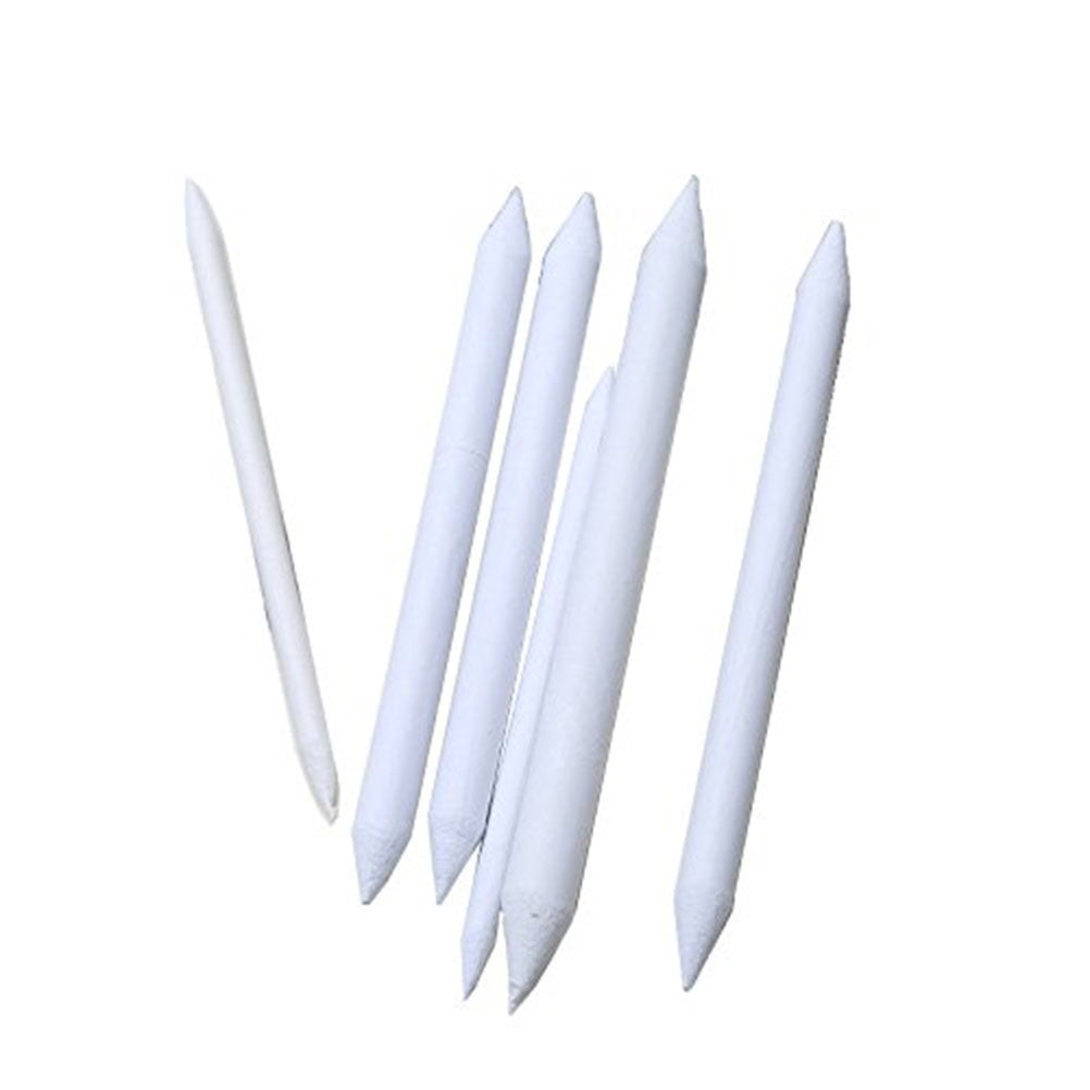 6 Pcs Sticks Wax for Waxing Drawing Sketch Rub Pencil - Walmart.com