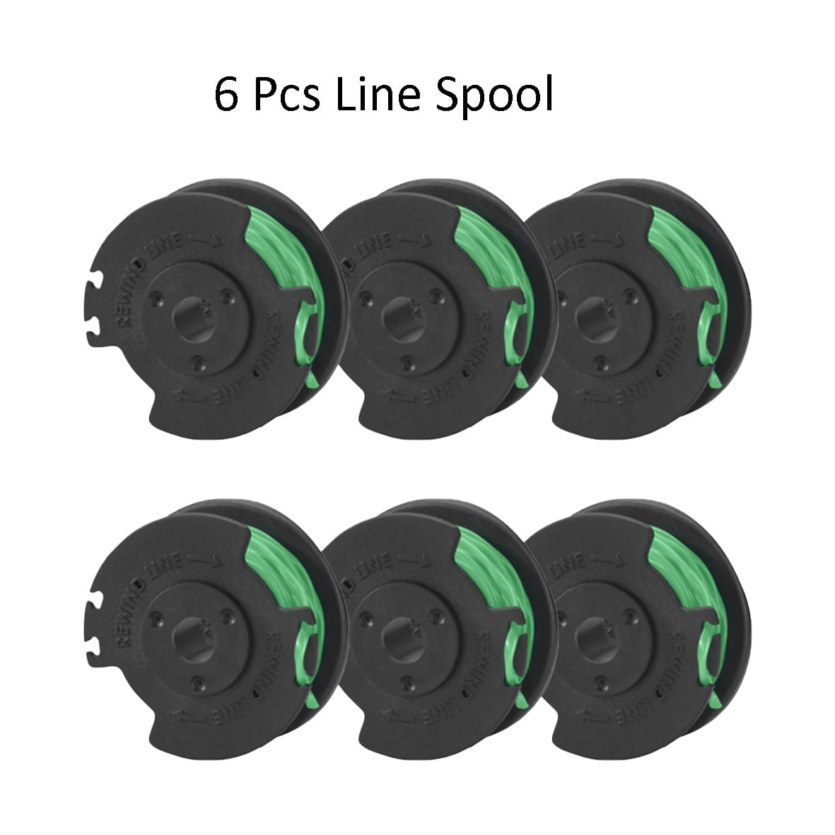 6 Pcs String Trimmer Spools for HOMELITE For SCOTTS Trimmer Spool ...