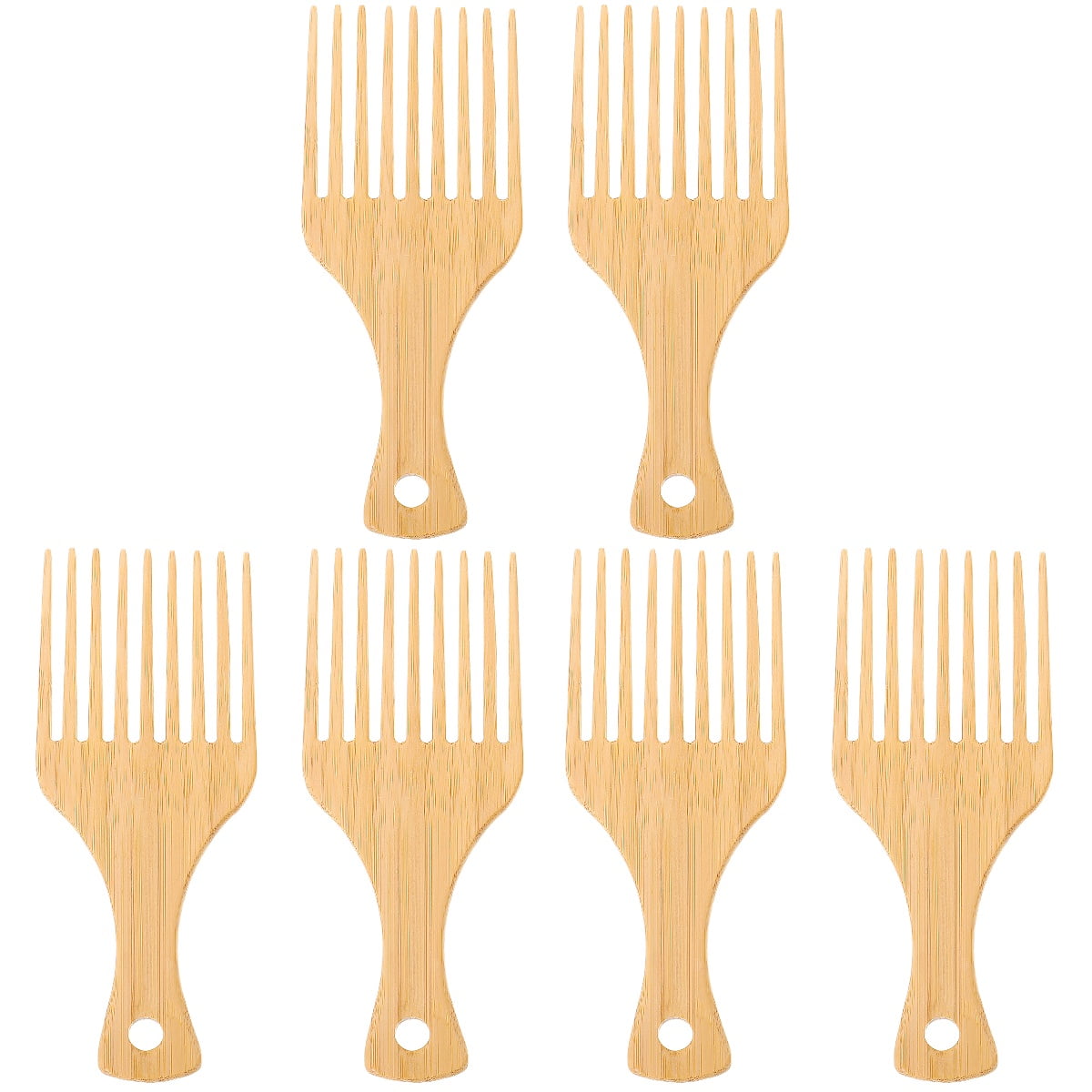 6 Pcs Styling Comb for Men Vintage Afro Picks Hair Brush Man Combs ...
