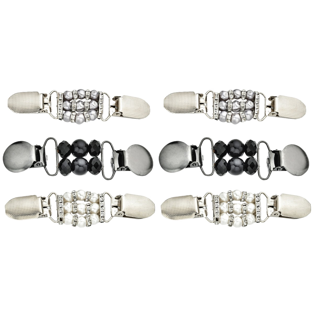 6 Pcs Sweater Clips Women Cardigan Clip Sweater Shawl Collar Clasp ...