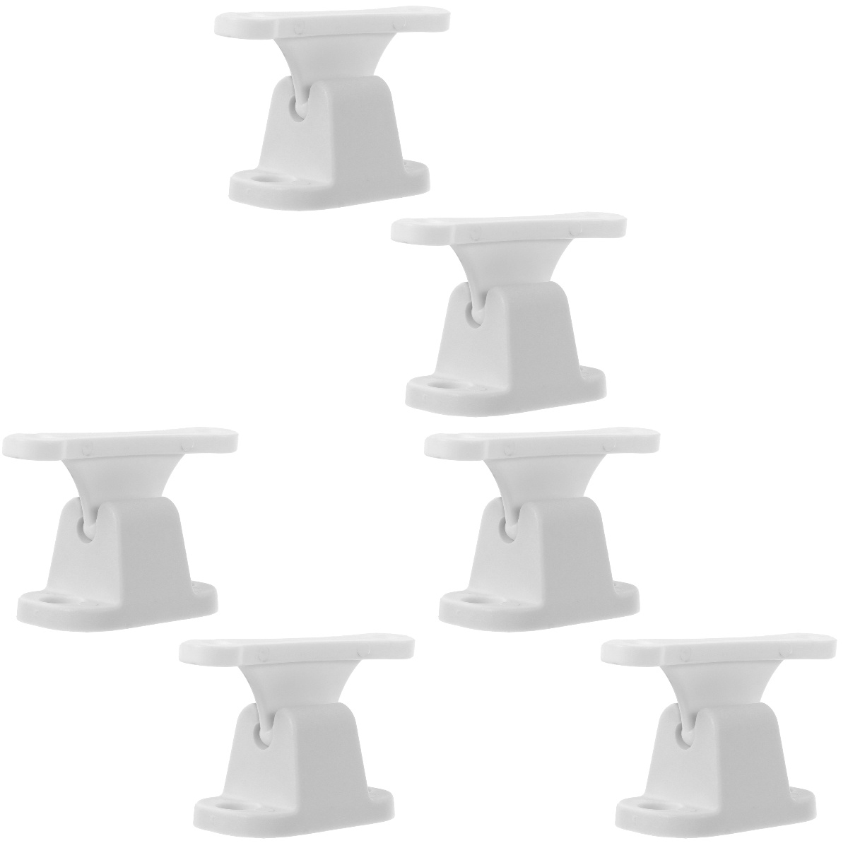 6 Pcs T-shaped Warehouse Door Suction Hook Nylon Retainer Retaining ...