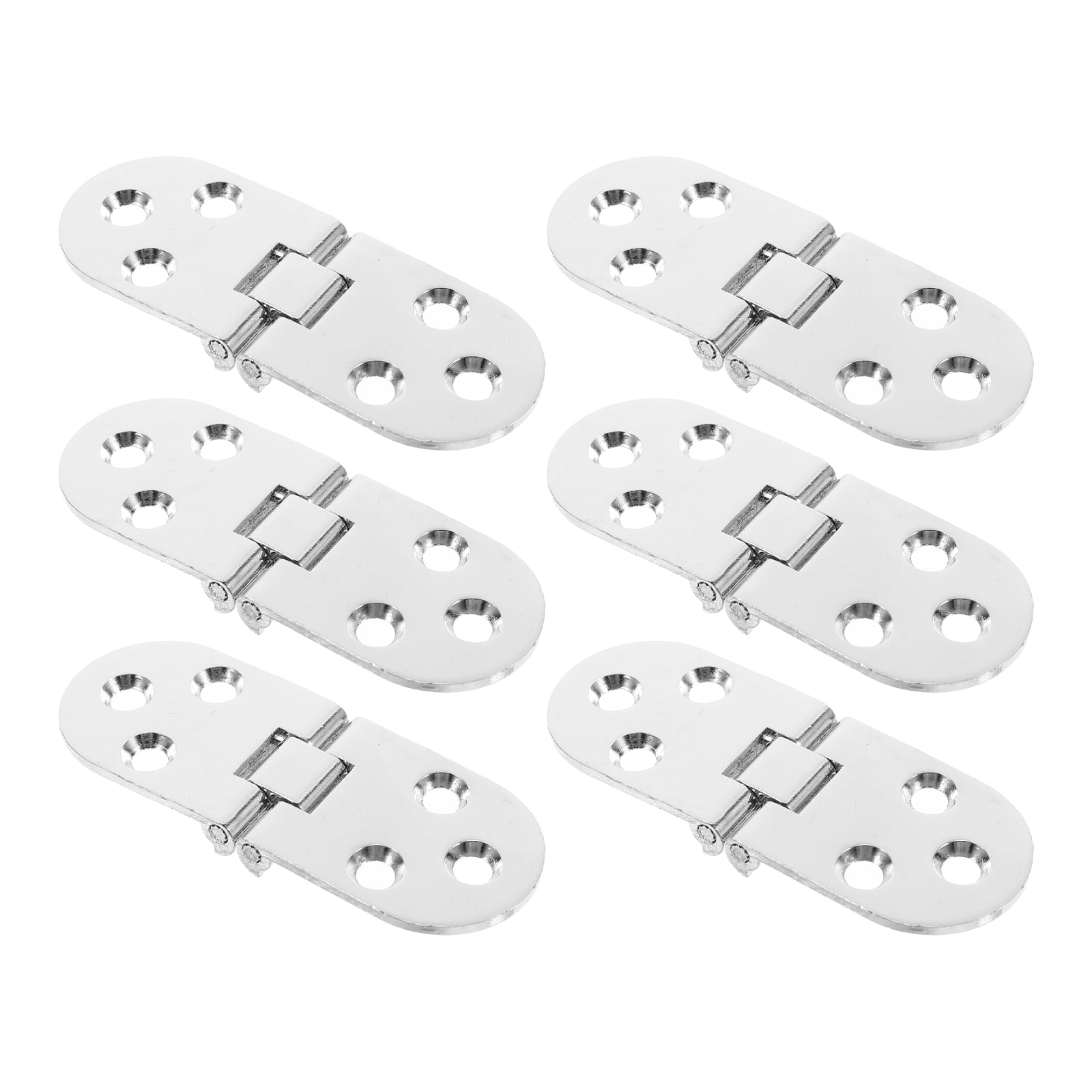 6 Pcs Table Hinge Office Table Folding Hinges Metal Hinges Hidden ...
