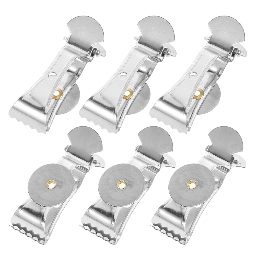 6pcs Curtain Drape Clips Household Fastener Hardware Decorative Tie ...