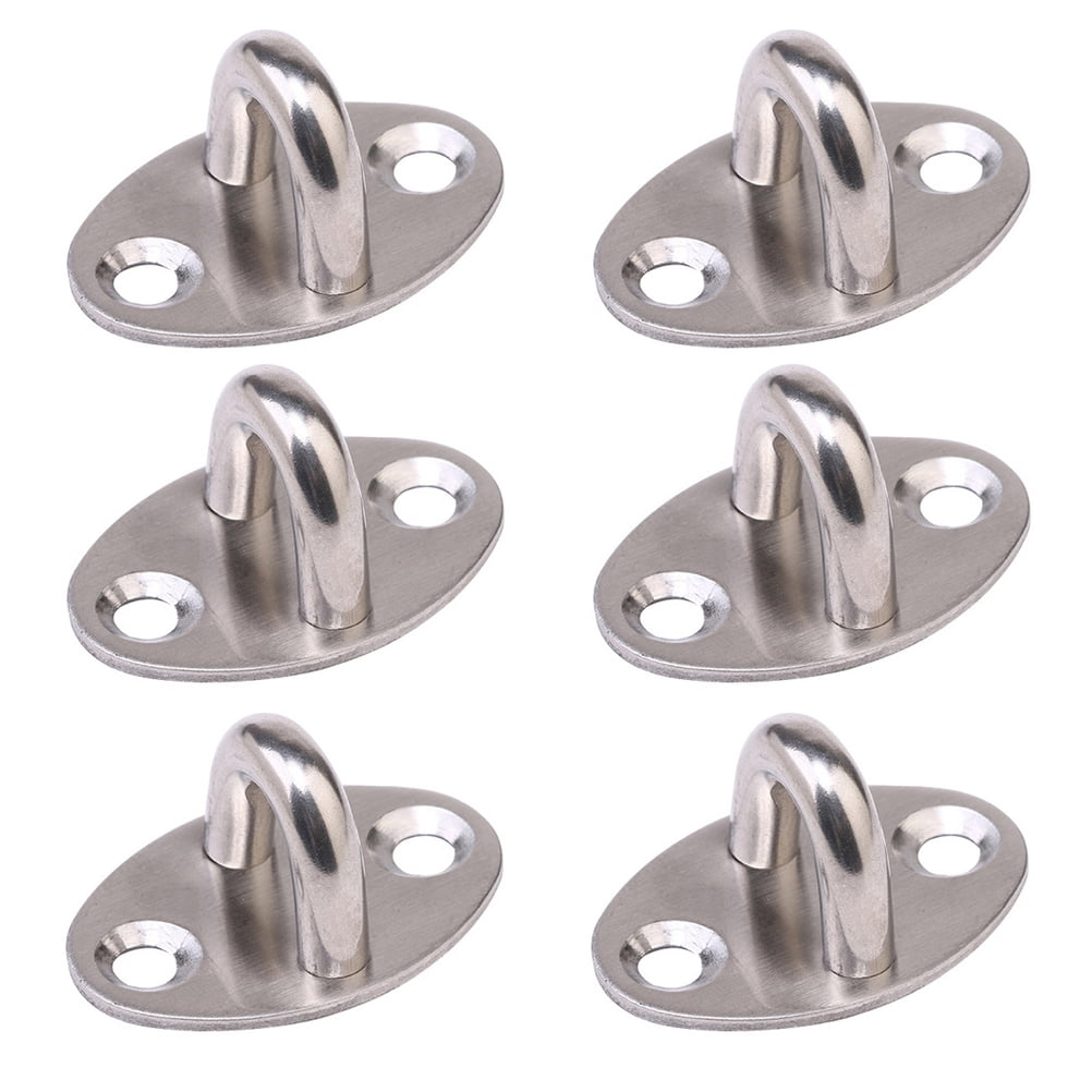 6 Pcs Tarp Fixture Storage Ring Multiple-use Hook Space-saving Office ...