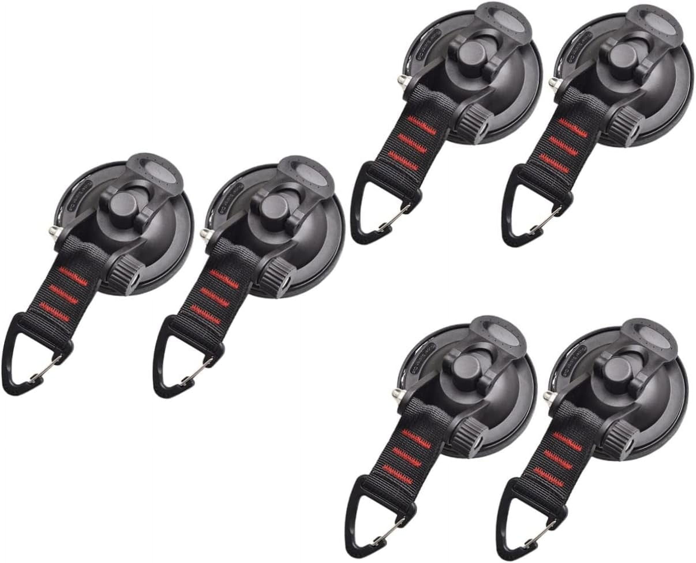 6 Pcs Tent Fixing Hook Multipurpose Hanger Vacuum Suction Cup Car Hook ...