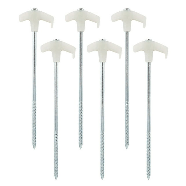 6 Pcs Tent Peg Hammer Canopy Nail Luminous Fixing Tools Fasteners ...