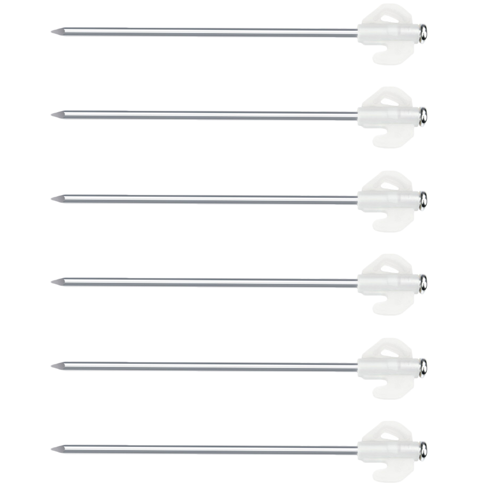 6 Pcs Tent Peg Tarp Pole Camping Luminous Nails Accessories - Walmart.com