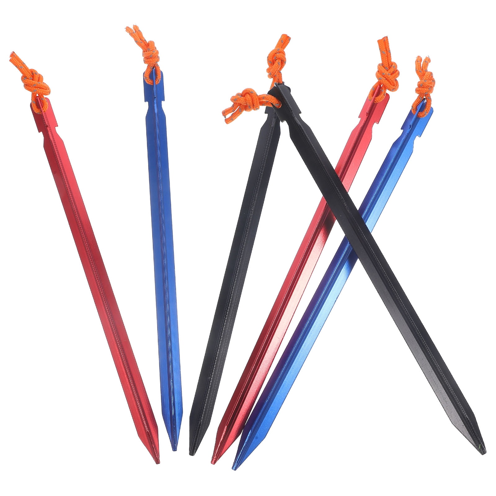 BESTOYARD Canopy Tent Pegs 6 Pcs Sturdy Aluminum Alloy for Awning ...