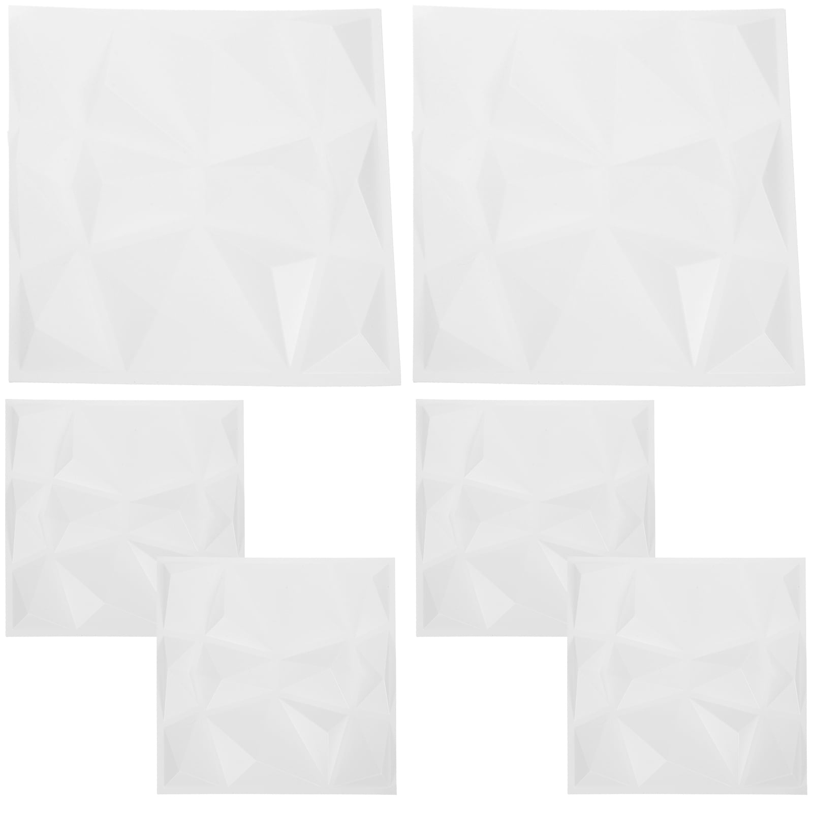 6 Pcs Three-dimensional Wall Panel Wallpaper Decorate Indoor ...
