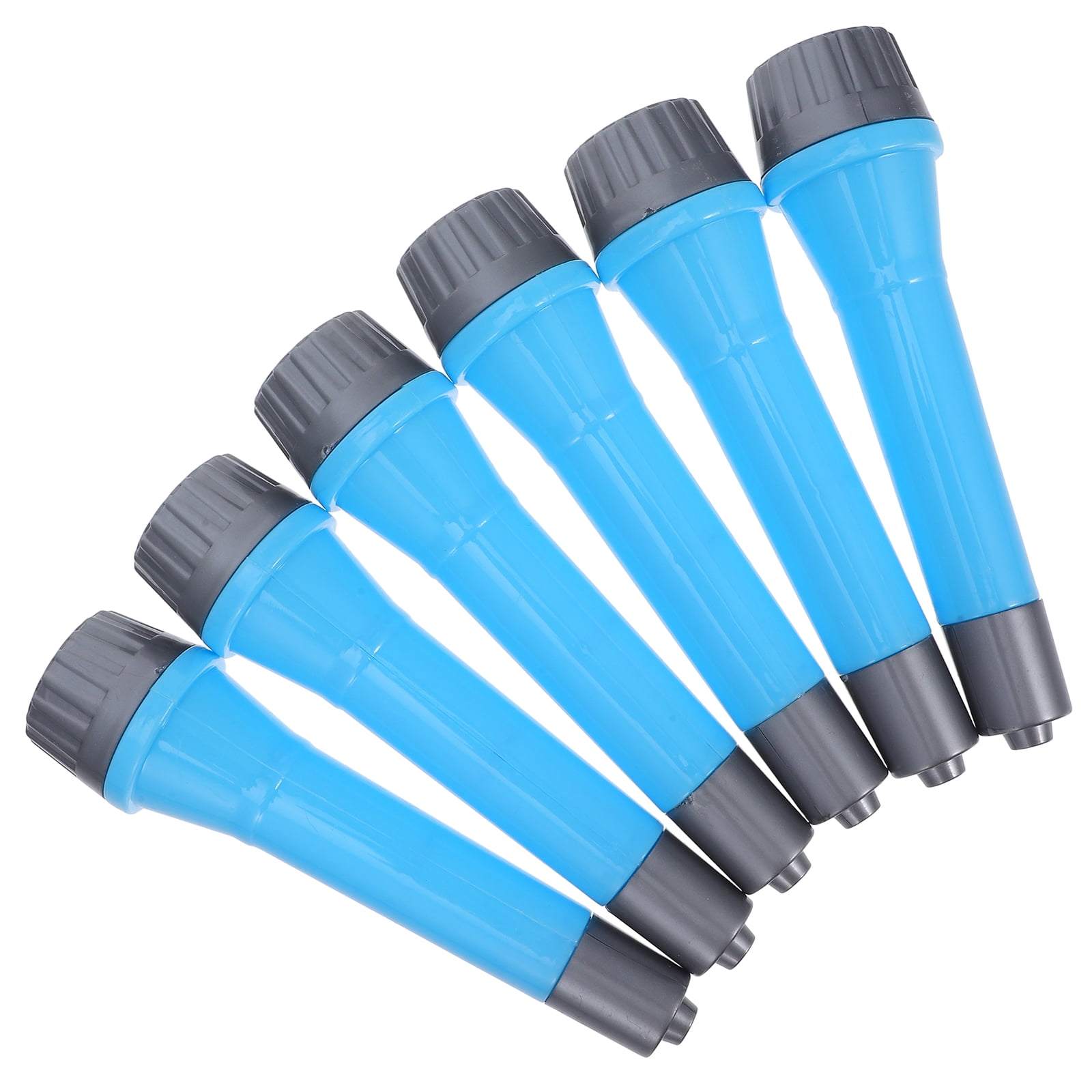 6 Pcs Tiny Mic Simulation Prop Microphone Karaoke Toy Pretend ...