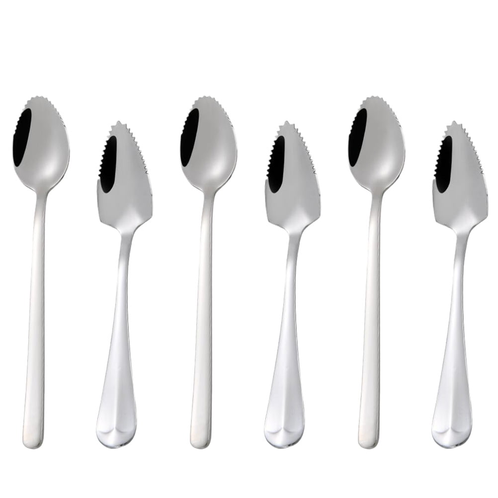 6 Pcs Toddler Fruit Scraper Baby Feeding Kit Child 16.7X3CM Silver ...