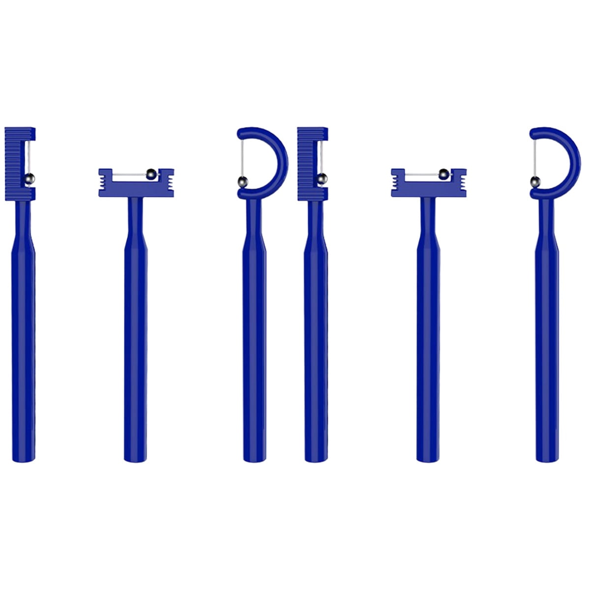 6 Pcs Tongue Exerciser Scraper Oral Muscle Trainer Face Tip Mouth ...