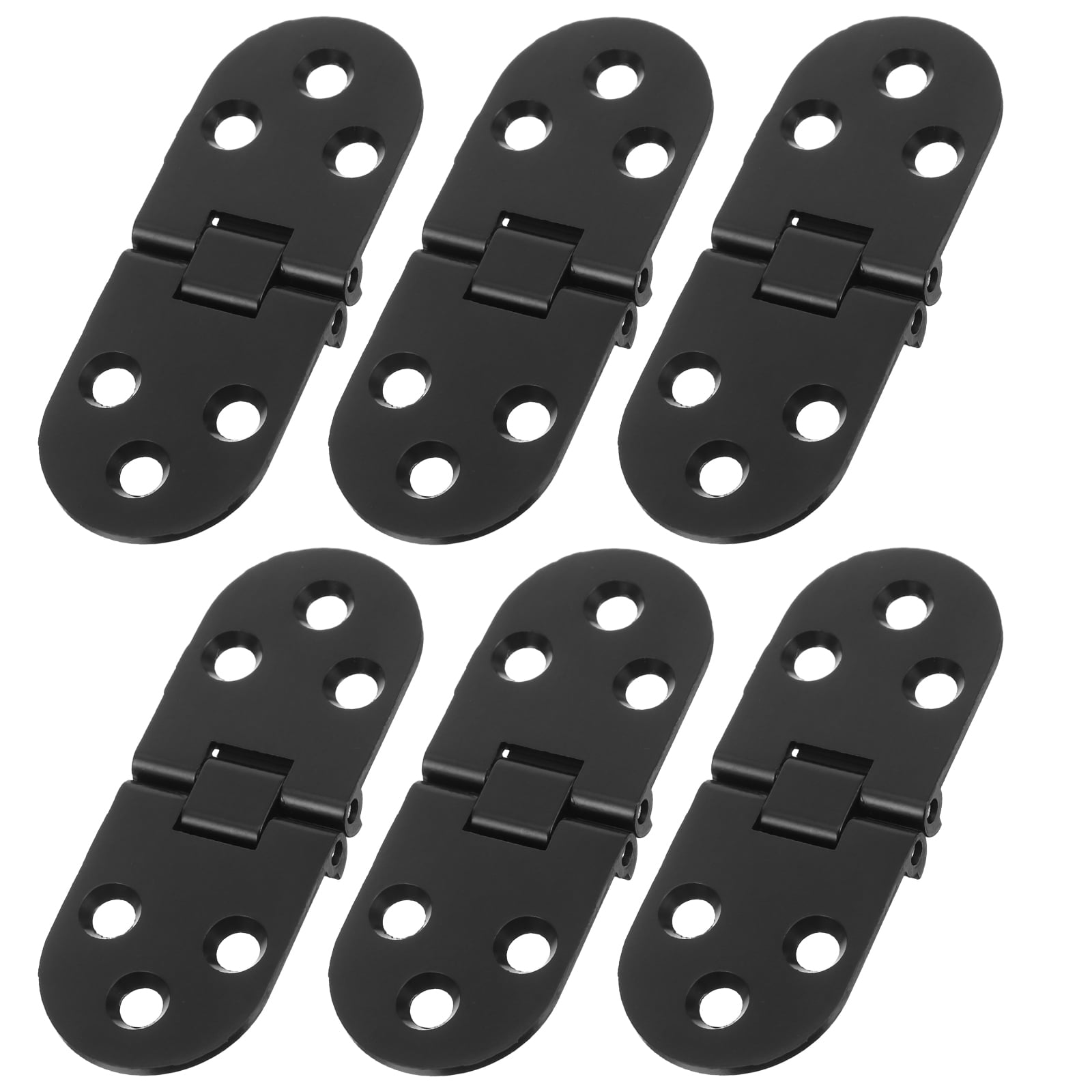 6 Pcs Transparent Information Board Flip Table Hinge - Walmart.com