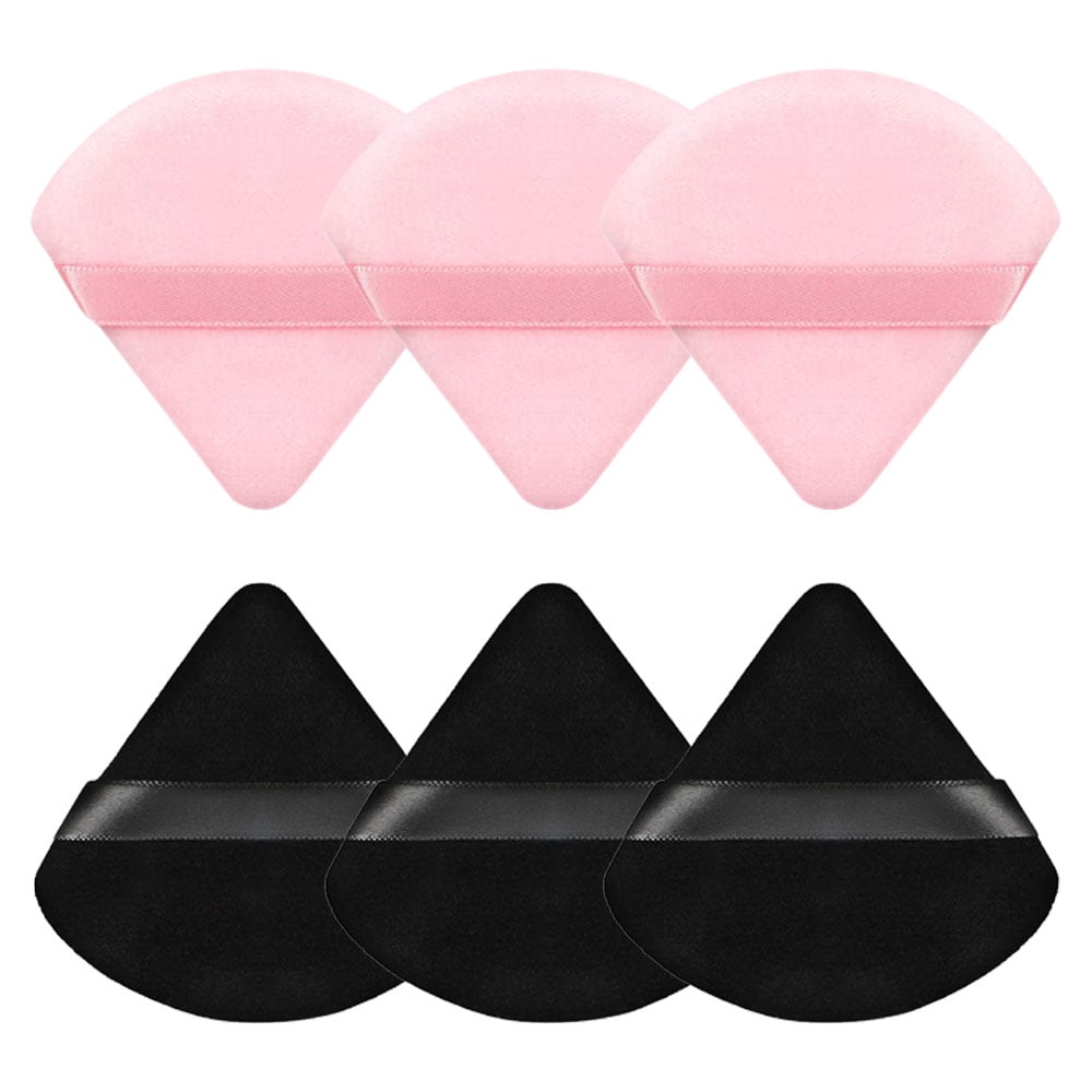 6 Pcs Triangle Powder Puff to Make Your Skin Flawless – Soft Powder ...