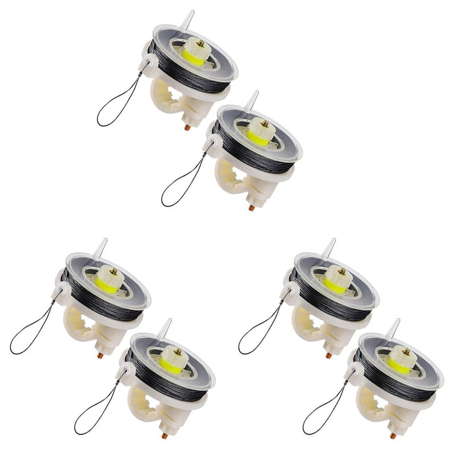 6 Pcs Trip Wire on Reusable Reel (85ft),Trip Wire for Perimeter Trip ...