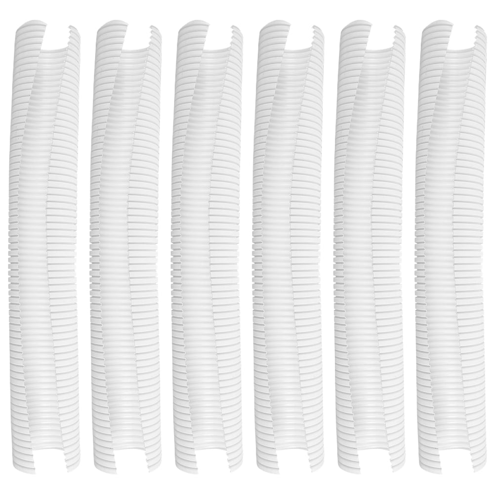 6 Pcs Trunk Protector Plant Bark Tree Guard from Deer Wraps White Pvc ...