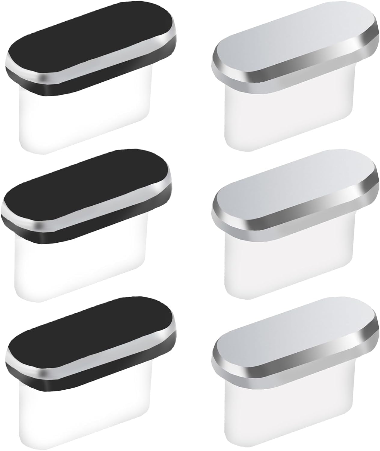 6 Pcs Type C Dust Plugs, USB-C Port Covers for Smartphones and Android ...