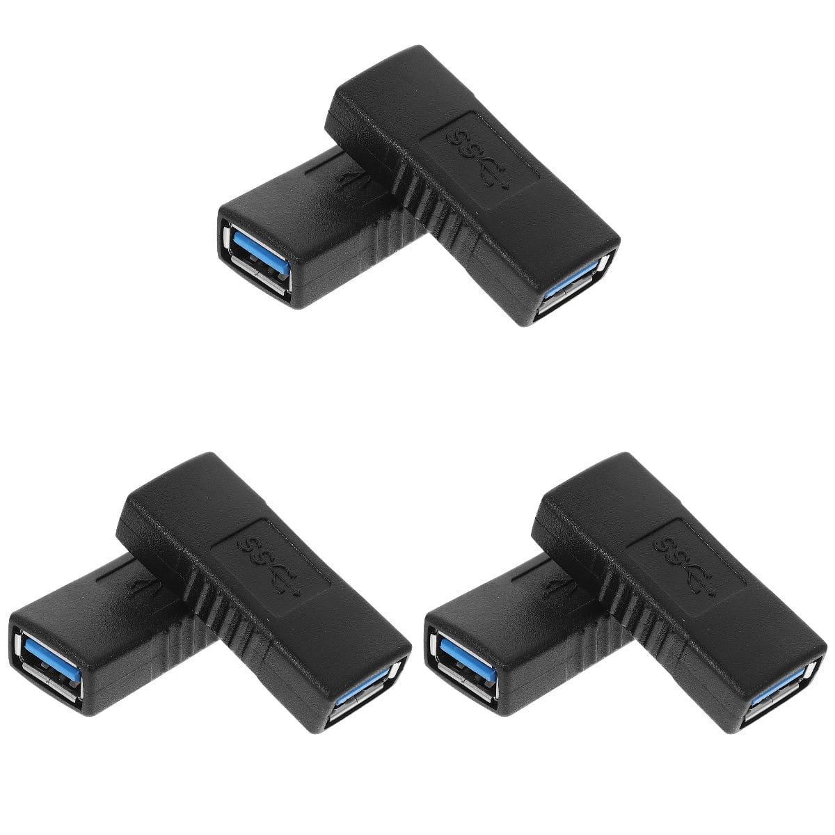 6 Pcs USB to Female Connector Adapter Computer Accessories Extender for ...