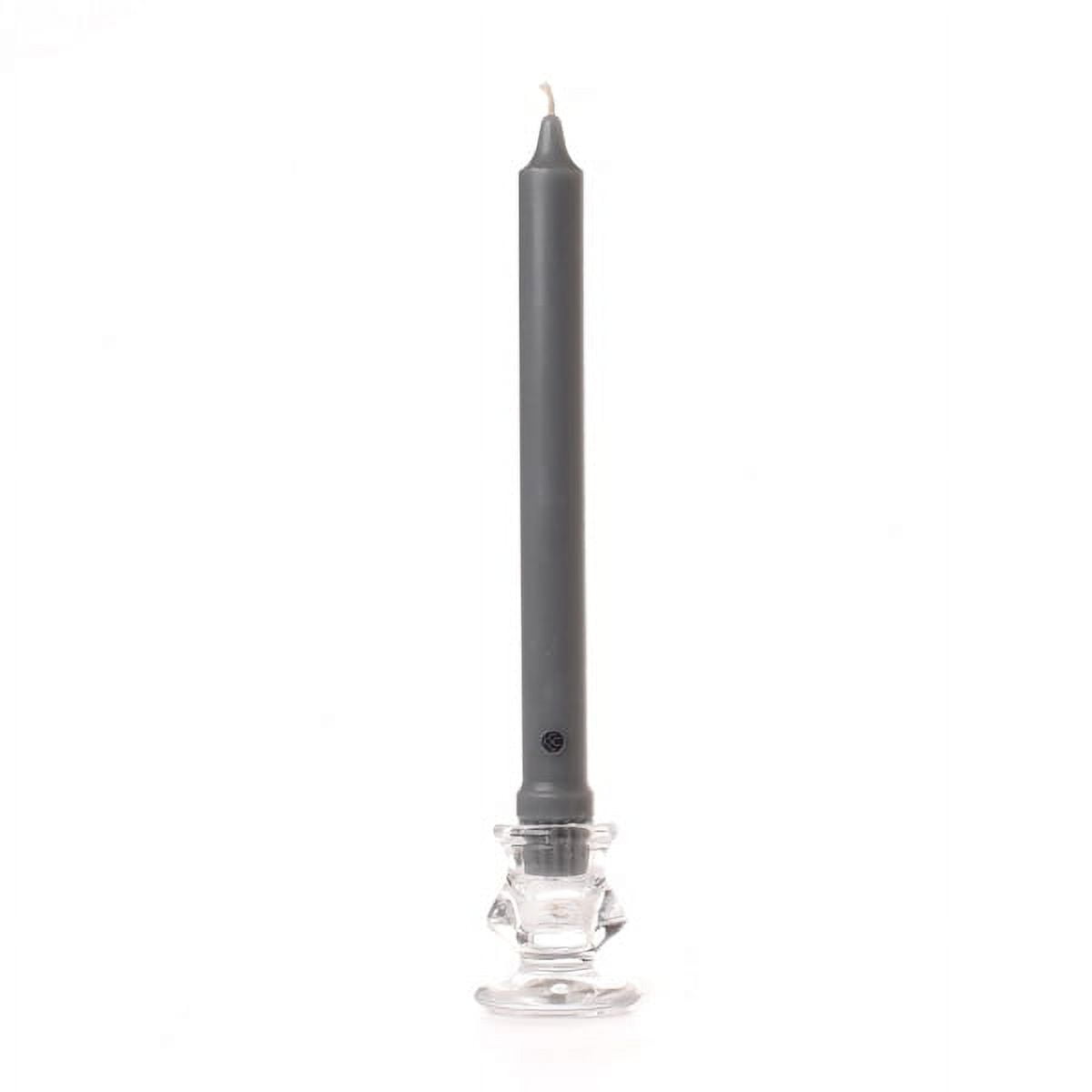 6 Pcs, Unscented Classic 8 Inch Charcoal Taper Candle for Home & Events ...