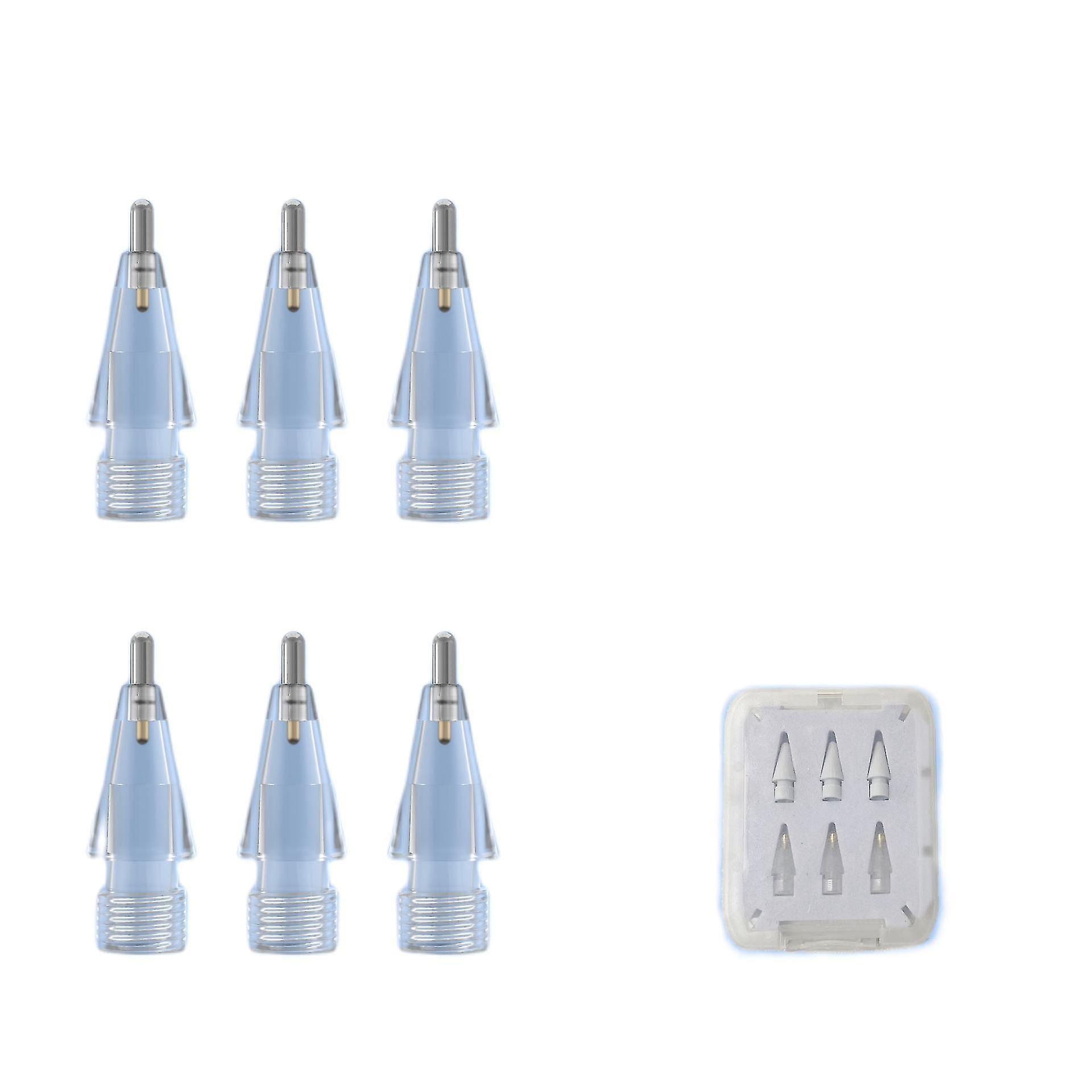 6 Pcs Upgraded Pencil Tips For Apple Pencil 2nd Gen And 1st Gen,no Wear ...