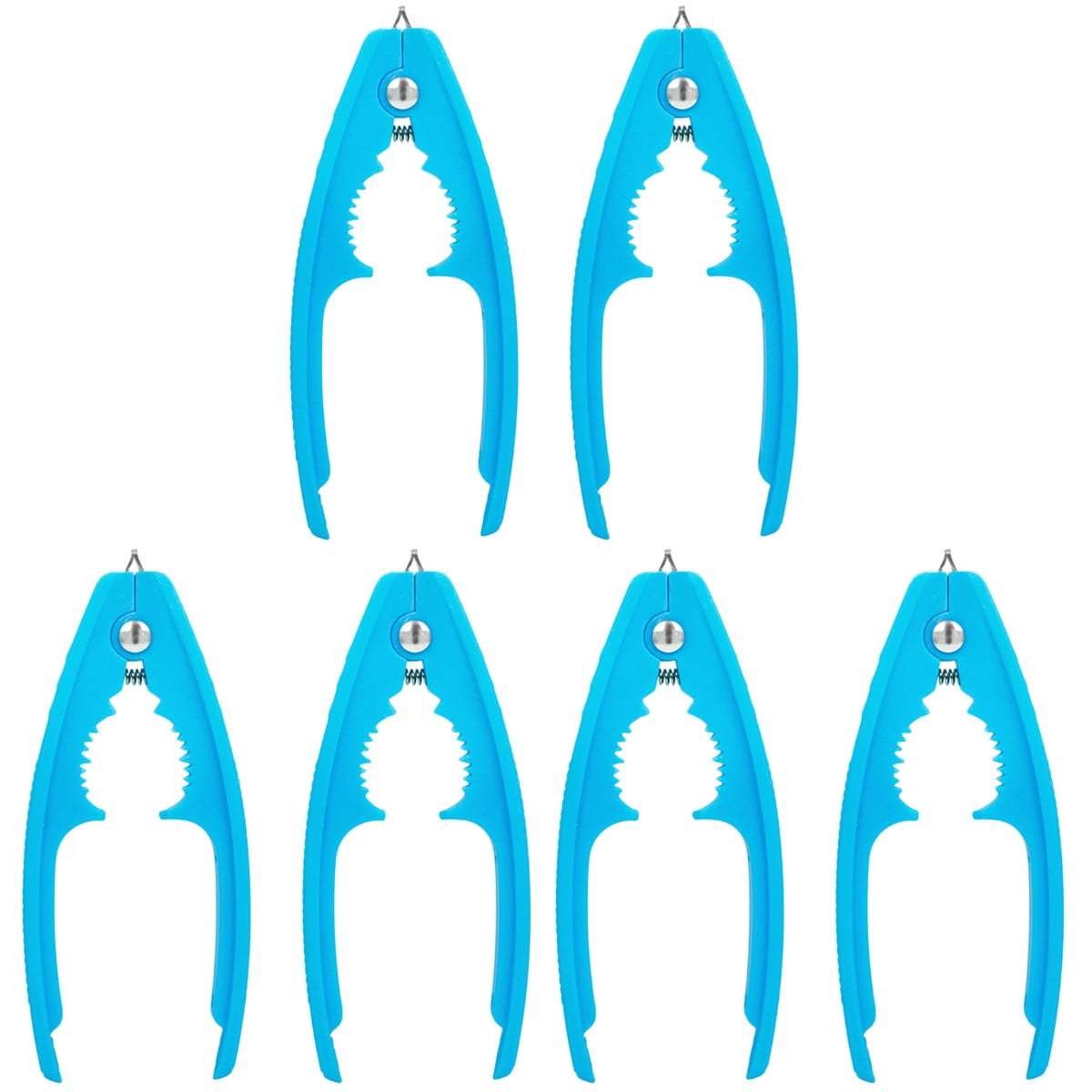 6 Pcs Useful Tool Nutcracker Crab Utensils Blood Clam Pliers Plastic ...