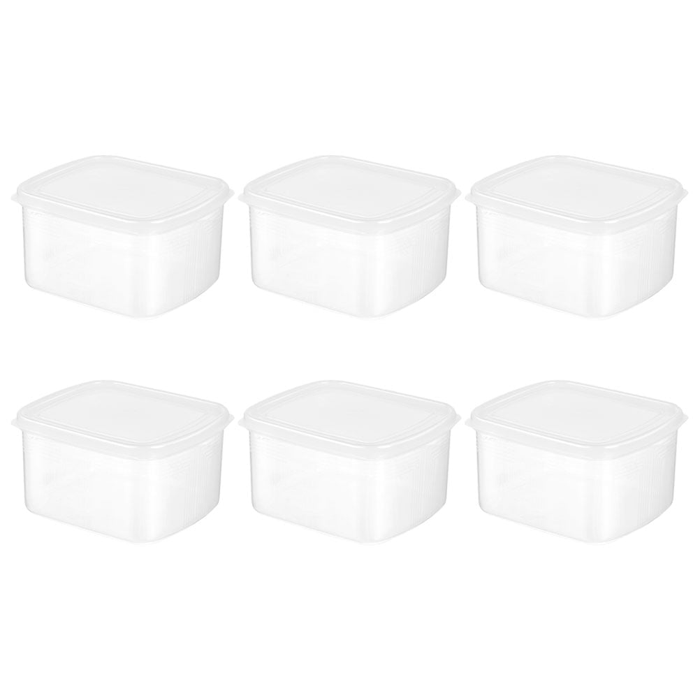 6 Pcs Vegetables Onion Fridge Food Prep Container Fruit Containers ...