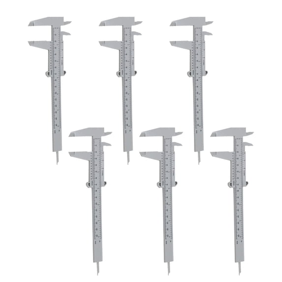 6 Pcs Vernier Caliper Spacing Diameter Measurement for Outdoor ...