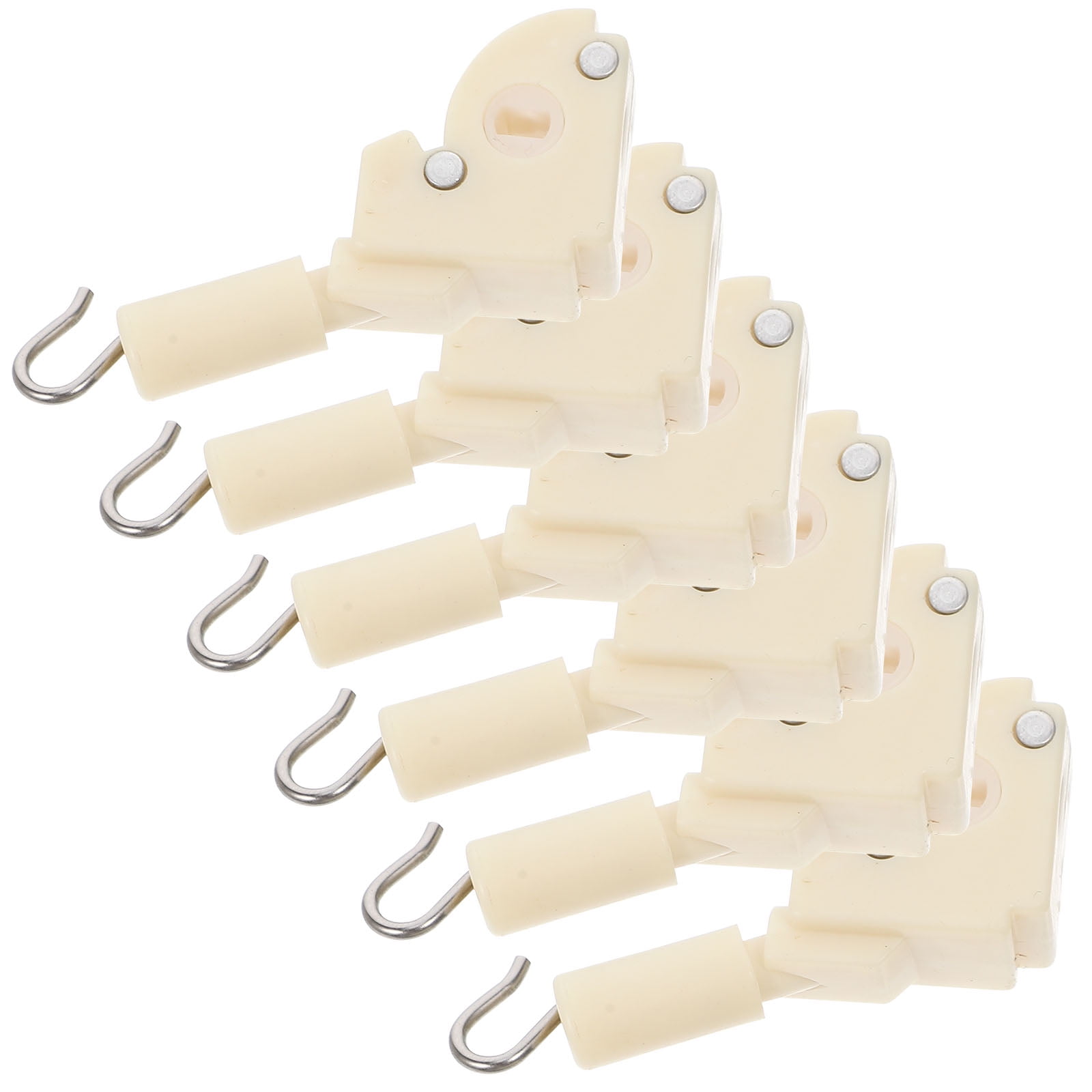 6 Pcs Vertical Blinds Wand Curtain Dimmer Drapery Wand 6X2.5CM Beige ...