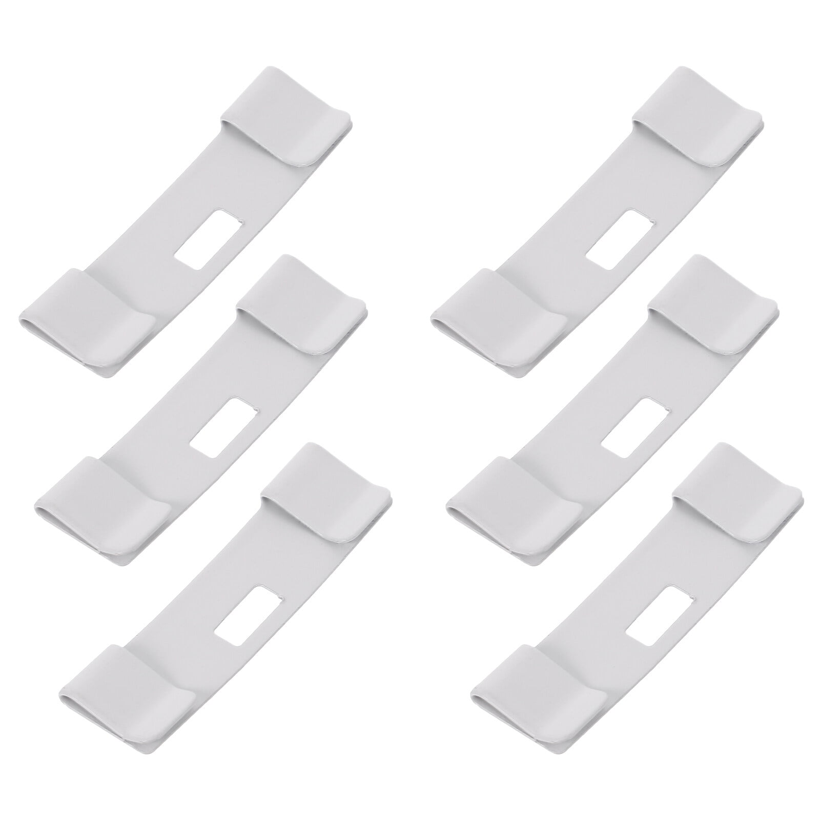 6 Pcs Vertical Shutter Accessories White Curtains Blind Repair Clip ...