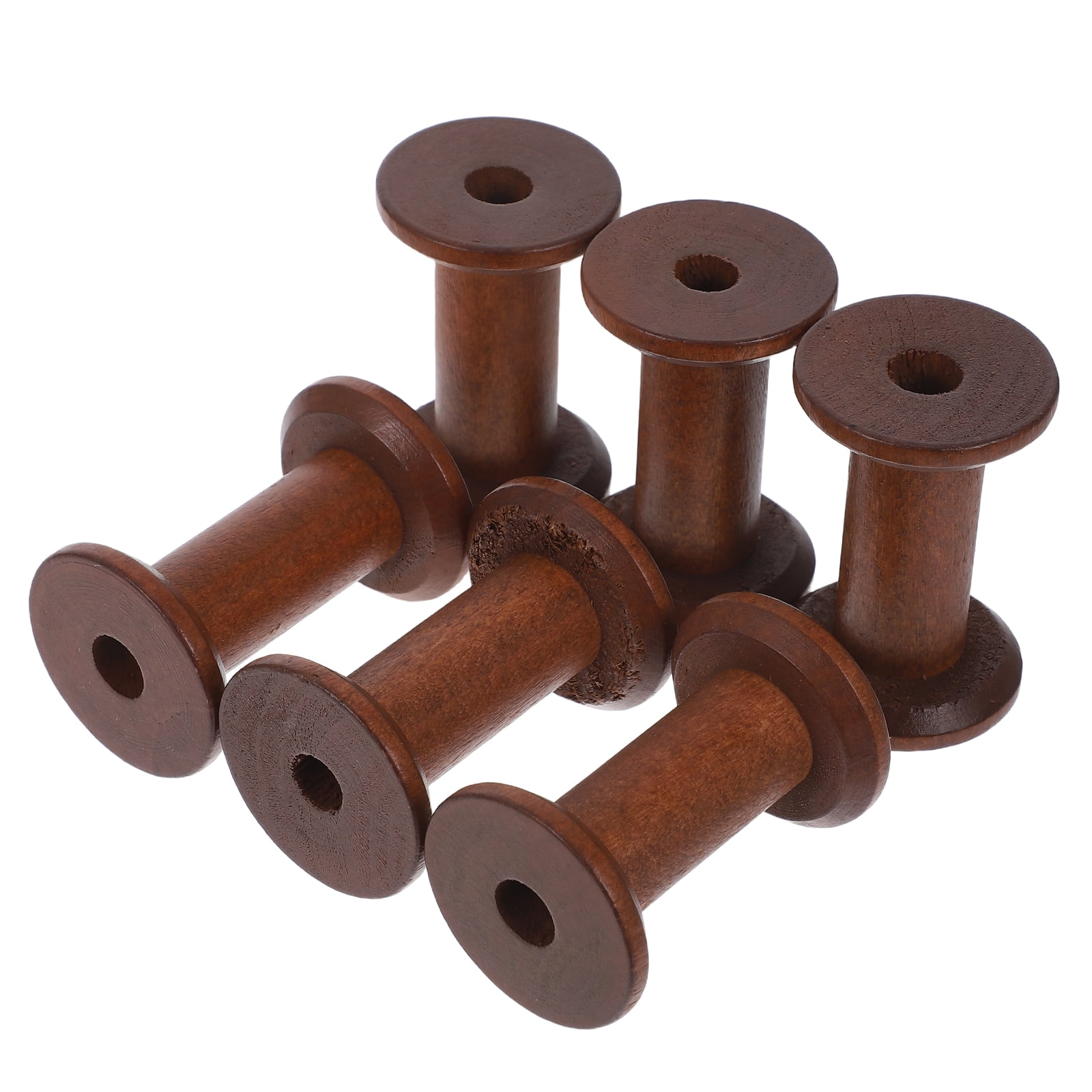 6 Pcs Vintage Wooden Spool Bear Baby Shower Honeycomb Centerpiece Pants ...