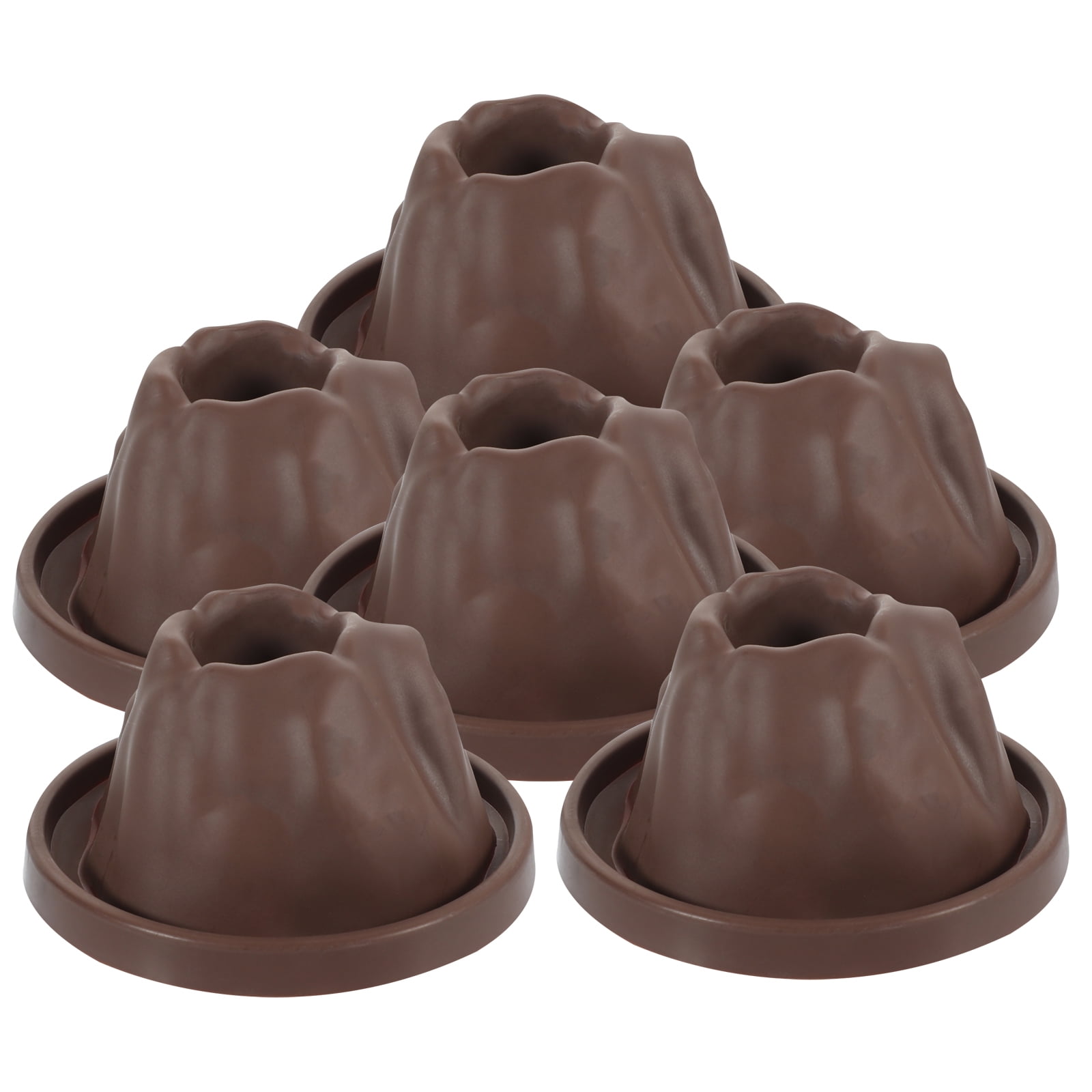 6 Pcs Volcano Experiment Kit Models DIY Volcano Shell Volcano Toy ...