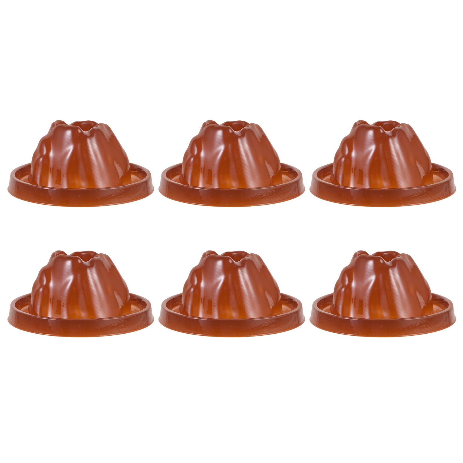 Volcano Science Model DIY Plastic Kit for Decor Coffee Color 6 Pieces ...