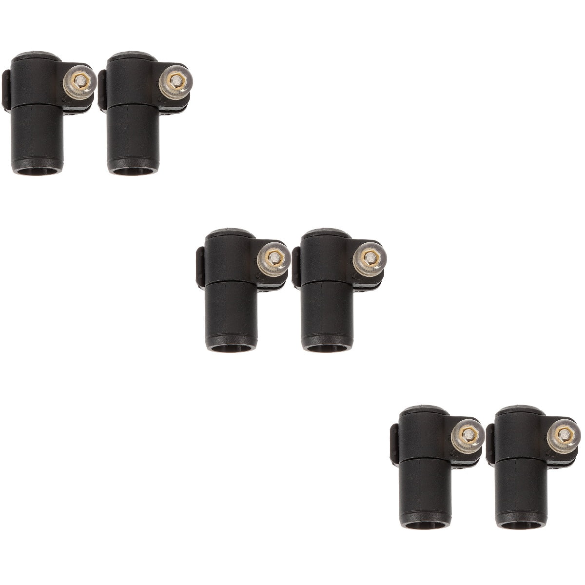 6 Pcs Walking Stick Fastener Clip Rubber Trekking Pole Fixing Buckle ...