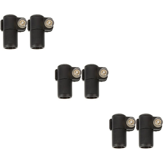 6 Pcs Walking Stick Fastener Clip Rubber Trekking Pole Fixing Buckle ...