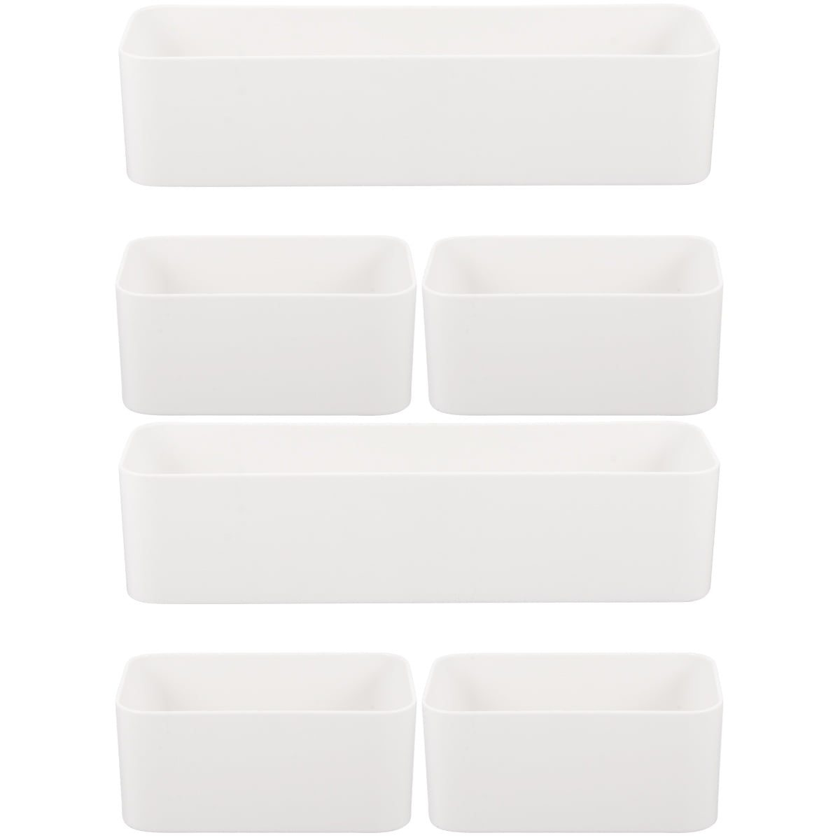 6 Pcs Wall Storage Box Tv Mount Cell Phone Stand Container Mounted ...