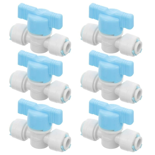 Plastic Ball Valves for House Use Quick Connect Design with 1/4 Inch ...