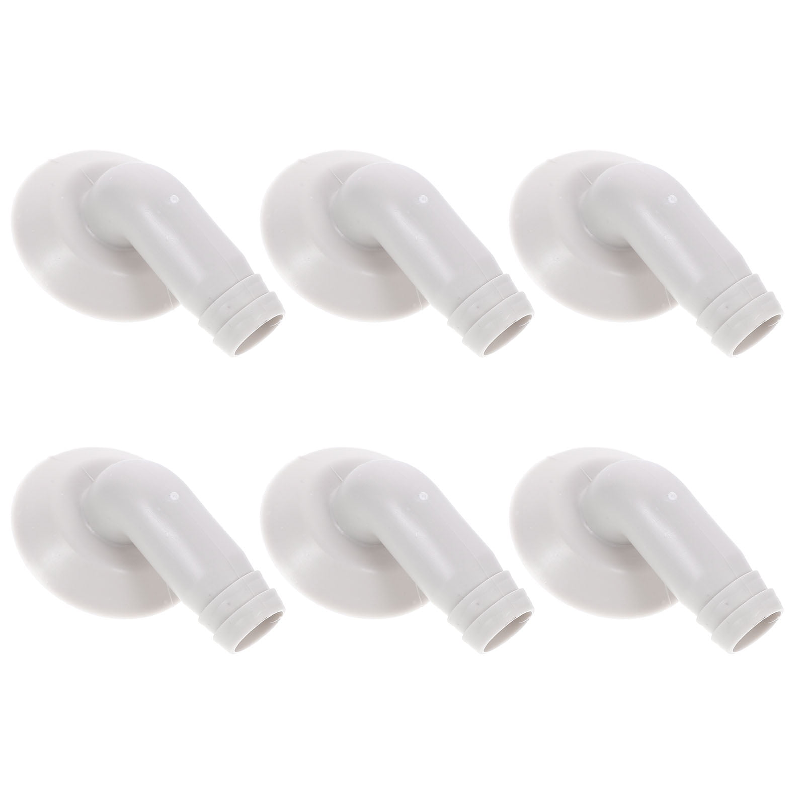 6 Pcs Air Conditioner Drain Plug Elbow Hose Adapter Connector Nozzle ...