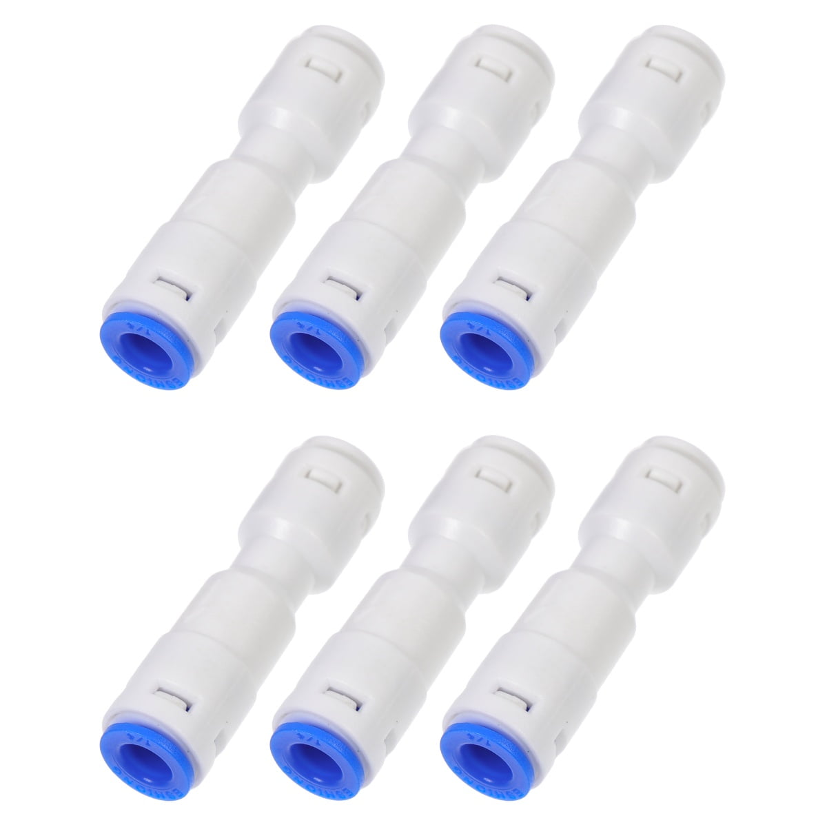 6 Pcs Water Systems Purifiers Connectors Tube Quick Connector Pipe ...
