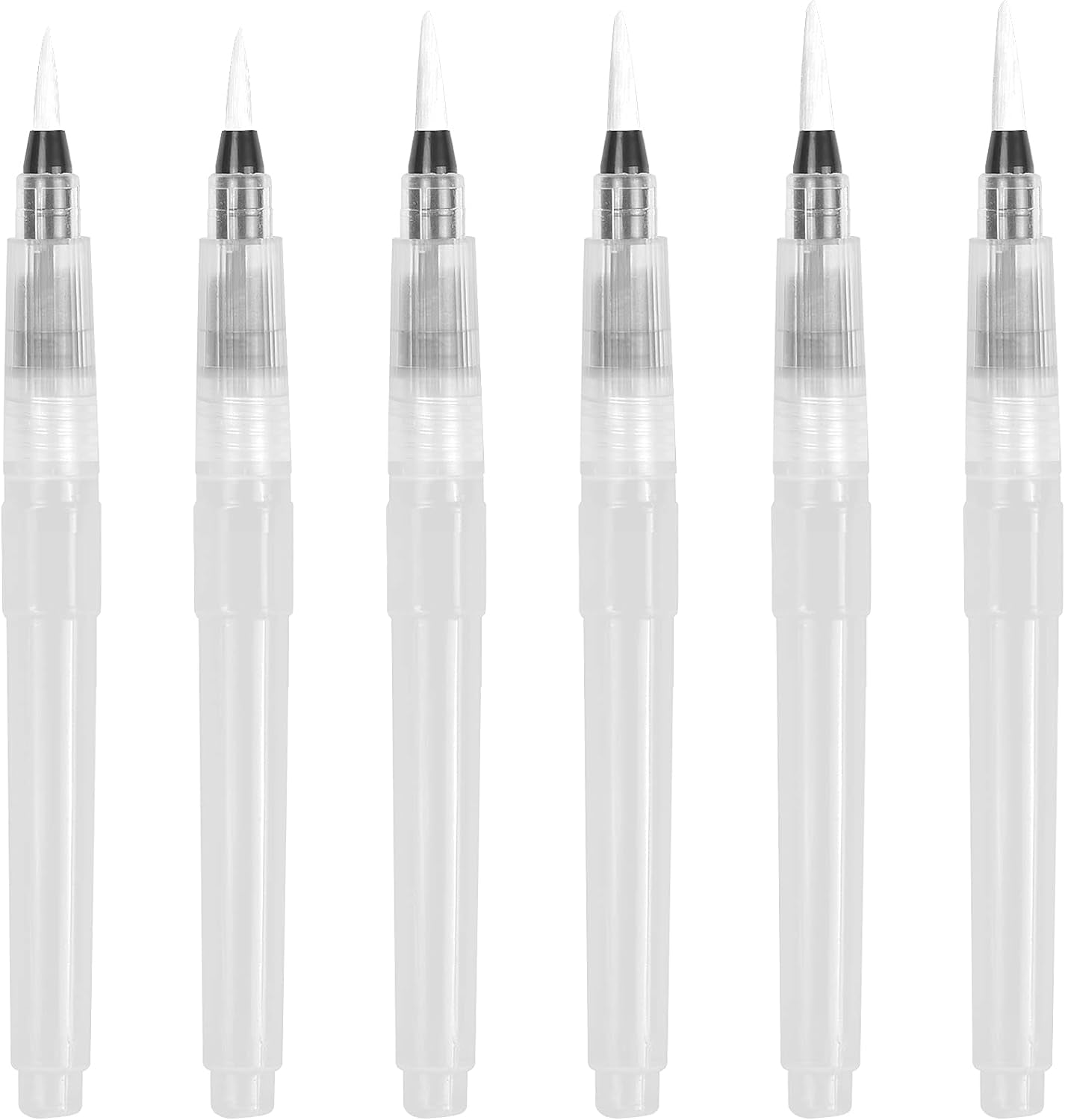 6 Pcs Watercolour Brush Pens Set, Refillable Watercolour Paint Pens ...