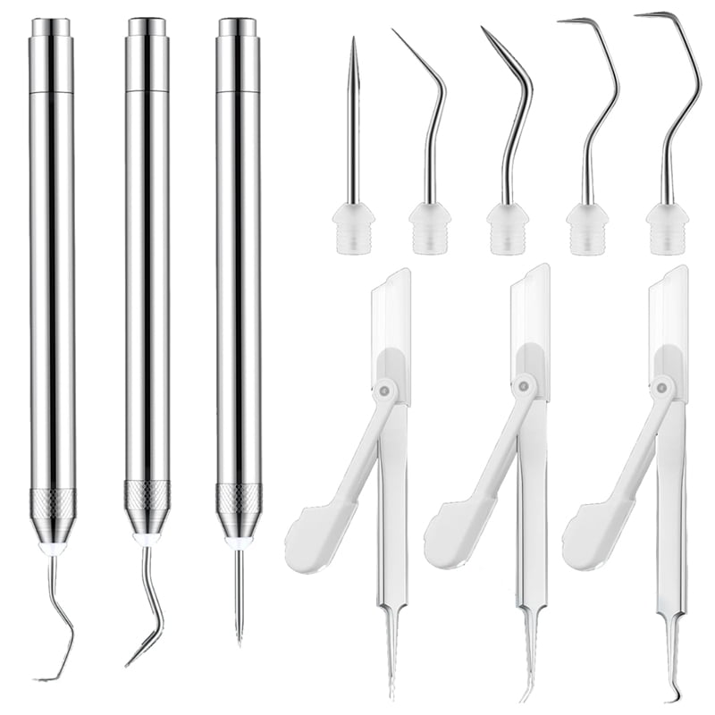 6 Pcs Weeding Tools Set Vinyl with LED Light,5 Pin and Hook Lighted ...