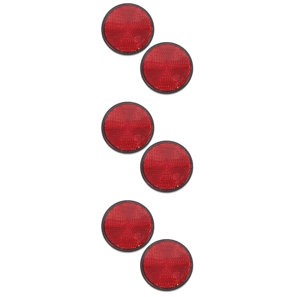 6 Pcs Wheel Reflective Disc for Bike Cycling Reflector Mounted ...