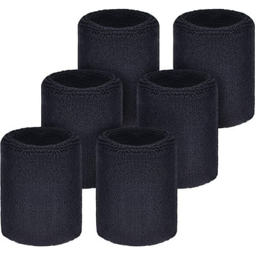 Unique Sports Wrist Towel 6 pack - 6 inch long wristband - White ...